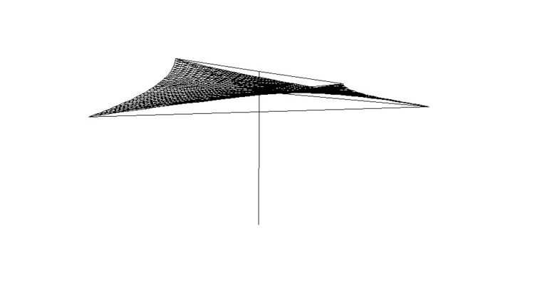 Standard Umbrella - Tensile Membrane Structure