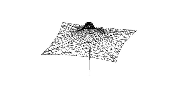 Standard Umbrella - Tensile Membrane Structure